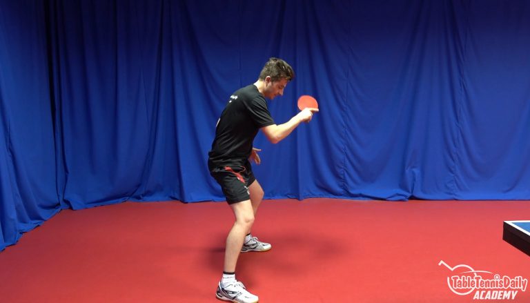 The stance and ready position - TableTennisDaily Academy