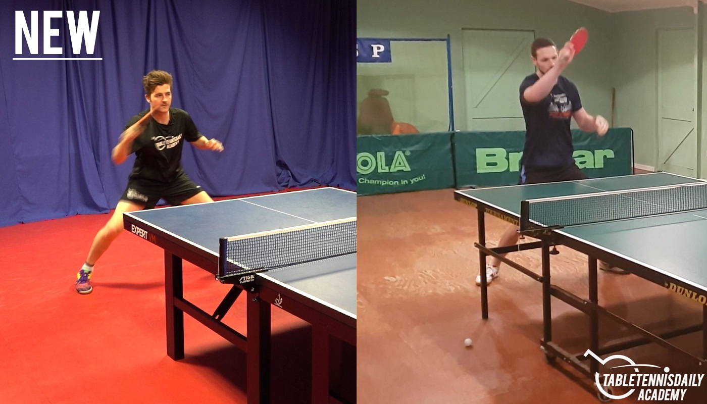 4) Player Analysis - The correct body position - TableTennisDaily Academy