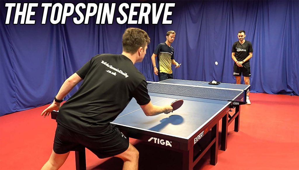 How to do the topspin serve with Par Gerell - TableTennisDaily Academy
