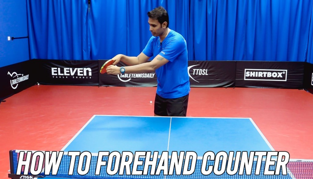 How To Forehand Counter - TableTennisDaily Academy