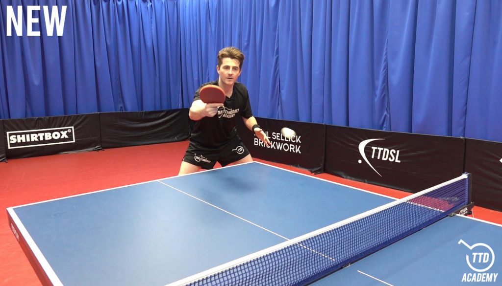 A fantastic forehand counter topspin drill - TableTennisDaily Academy